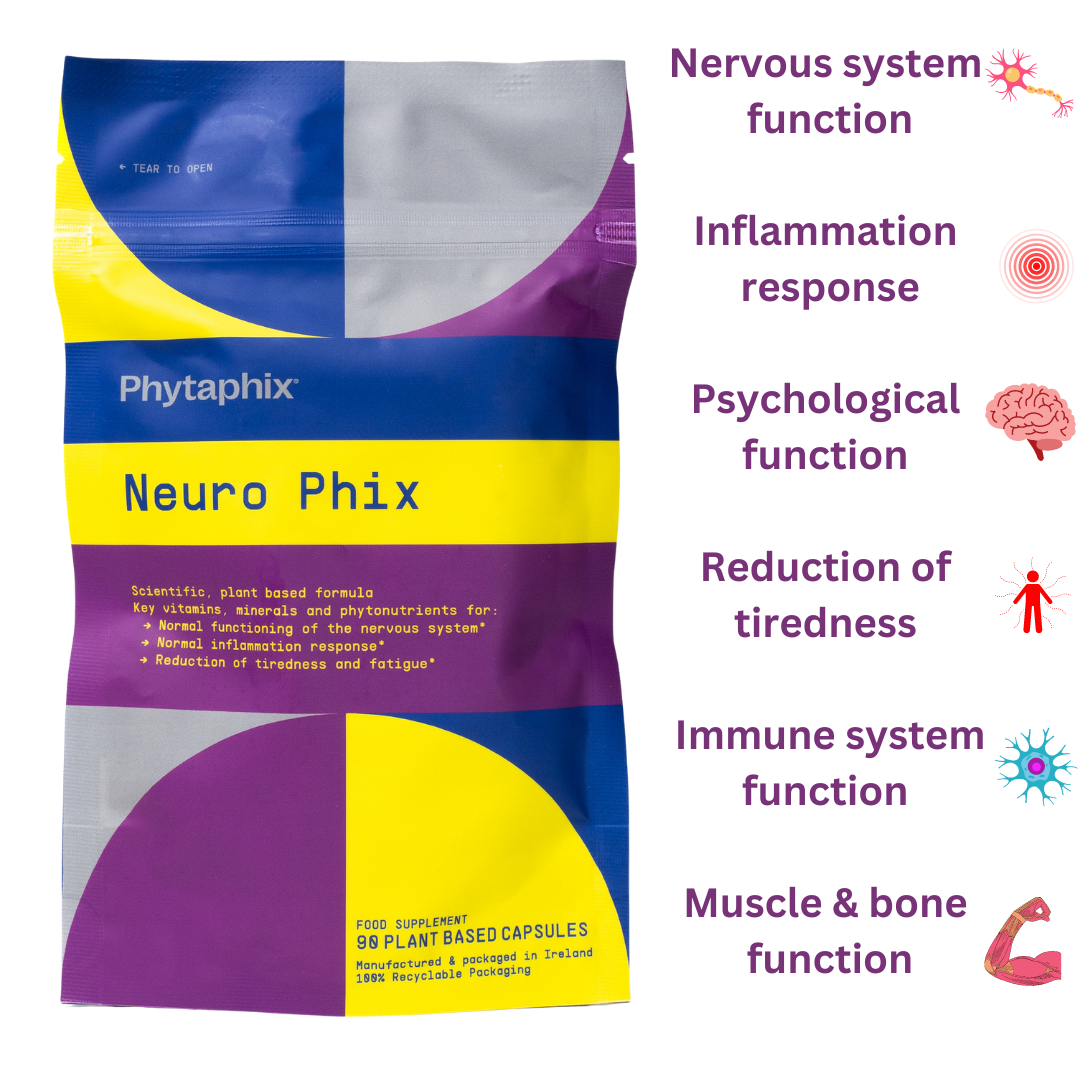 Neuro Phix (capsules) - Support normal nervous system & inflammation,